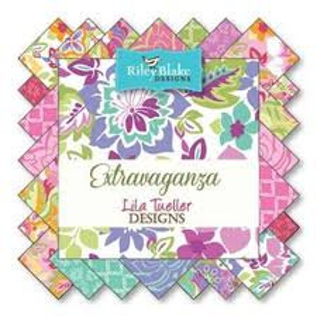 Extravaganza by Lila Tueller Jelly Roll Forty 2.5" Strips by Riley ...