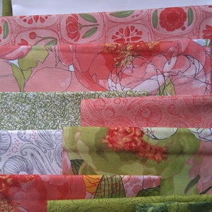 Moda Blushing Peonies Splendor Quilt Kit 55x73 Robin Pickens HARD TO ...