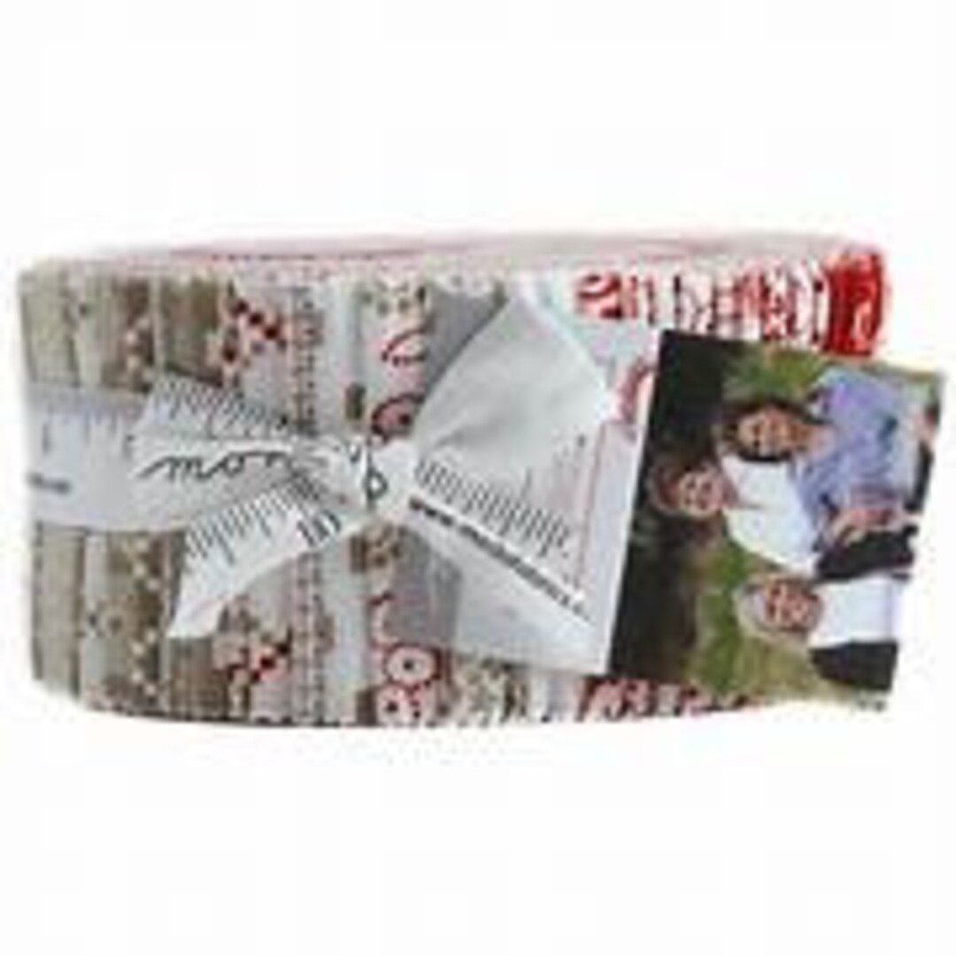 Project Red Jelly Roll Sweetwater Moda OUT OF PRINT Precut Cotton ...