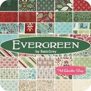 Delectable Mountains Quilt Kit (twin Size) - Evergreen - Fat Quarter Bundle (20 Pcs) - Basic ...