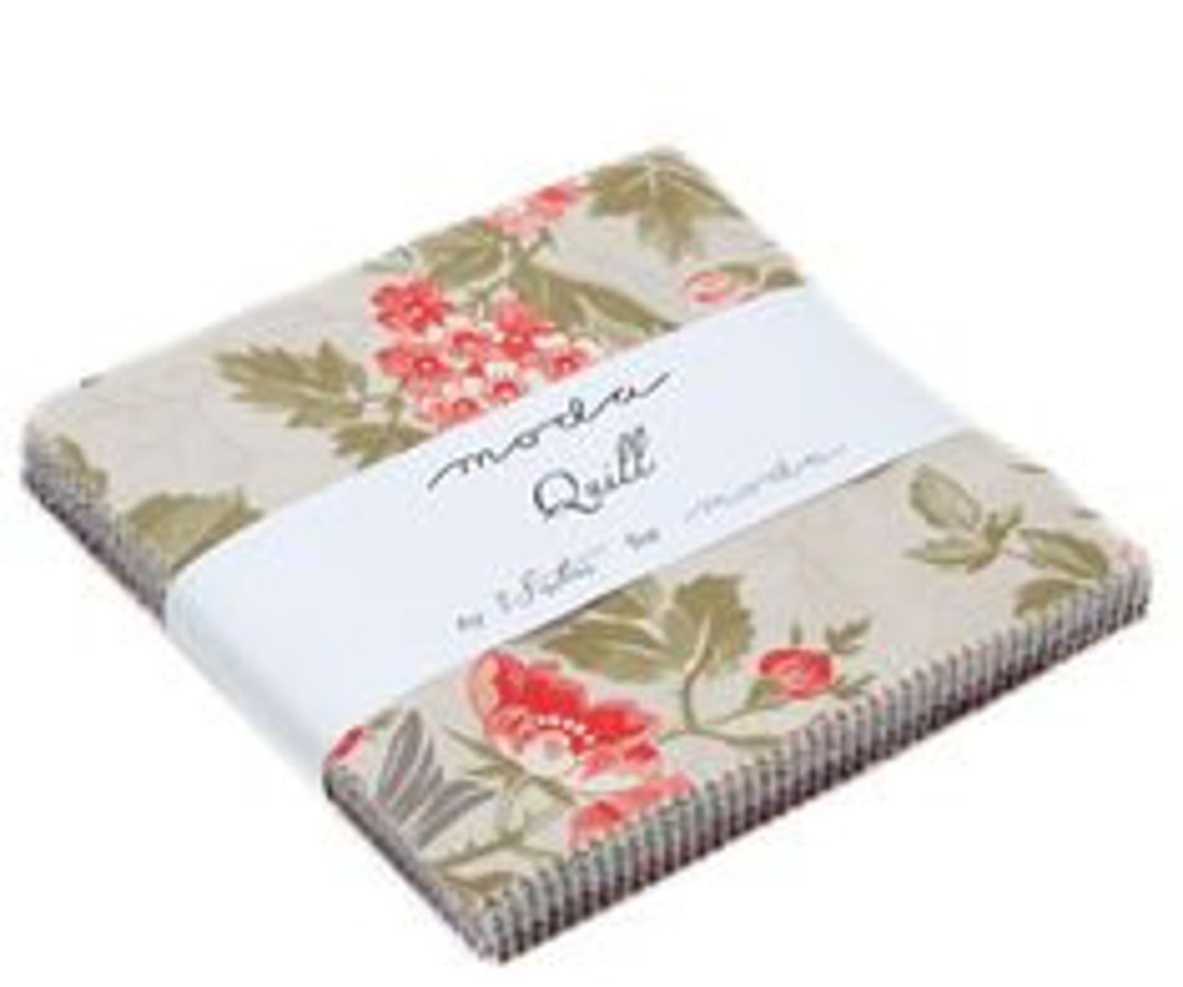 Quill Charm Pack 3 Sisters - Moda - Out of Print - Precut - 100% Cotton ...