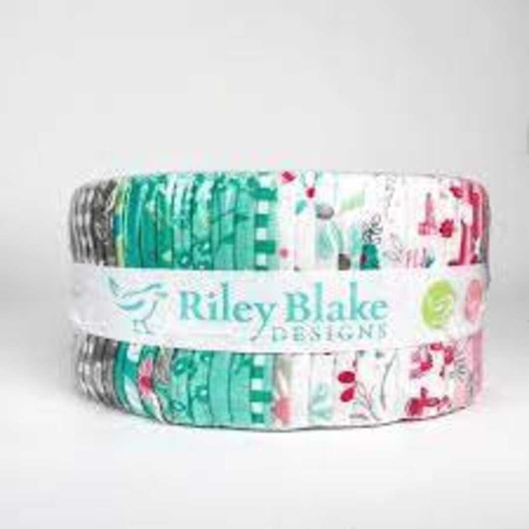 Riley Blake Designs Flora and Fawn Rolie Polie Jelly Roll Fabric 40 2 ...