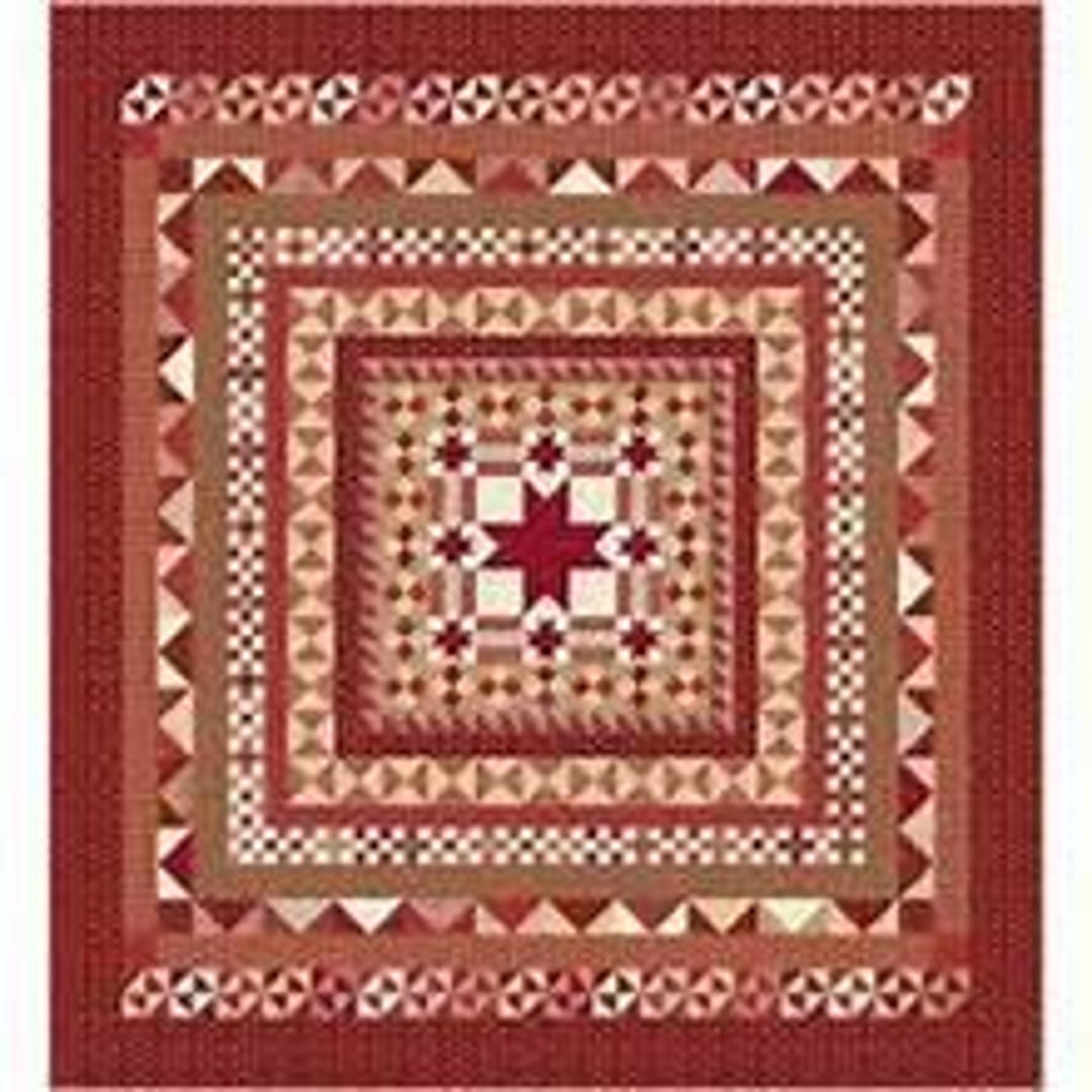 Red Robin Quilt Kit 84x92" Block of the Month Temecula Quilt Co. Retro ...