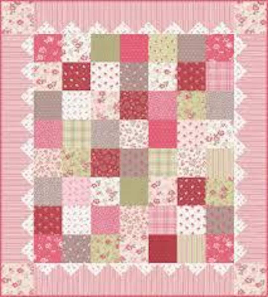Cranberry Christmas Quilt Kit 41x46" A Very Sweet Christmas Fabric by ...