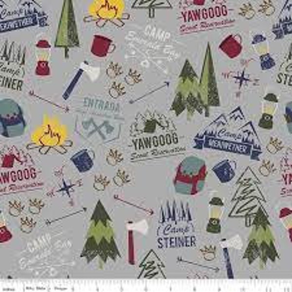 Registered Boy Scout Fabric - Etsy