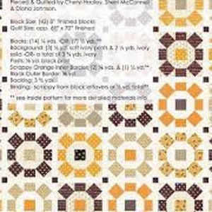 Halloween Blooms Fig Tree & Co 1/4 Yard or Scrap Friendly - . Quilts ...