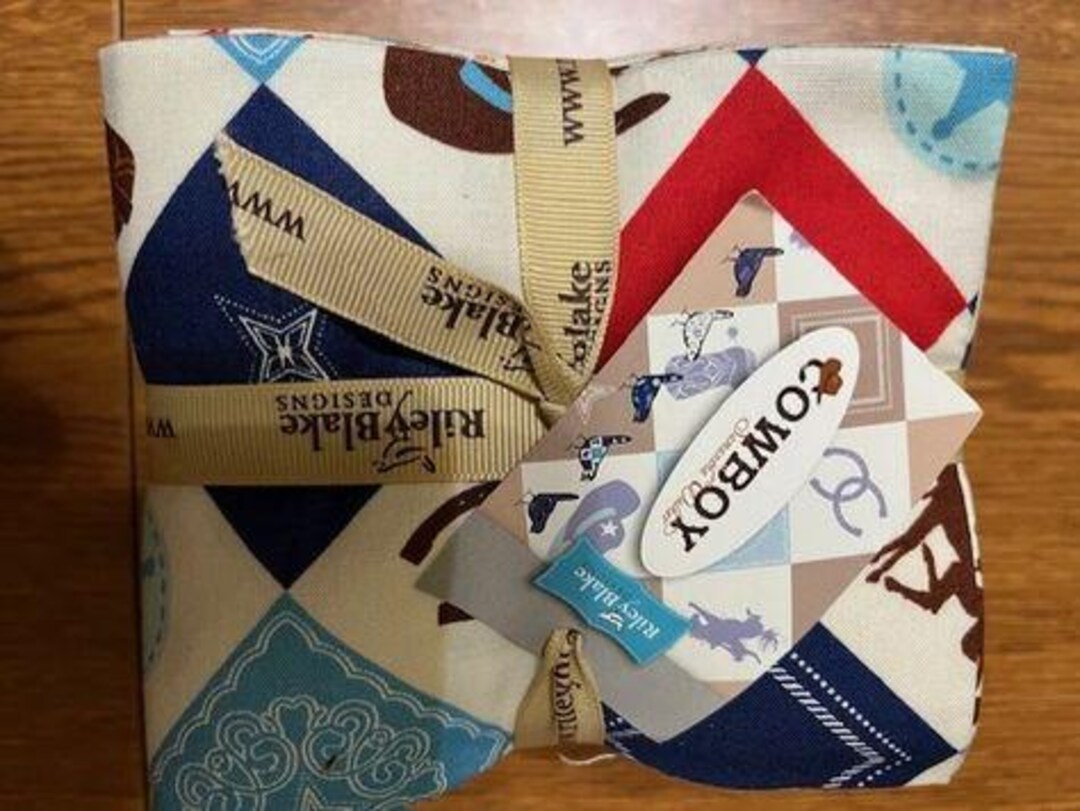 Cowboy Fat Quarter Bundle, 21 Pcs by Samantha Walker for Riley Blake ...