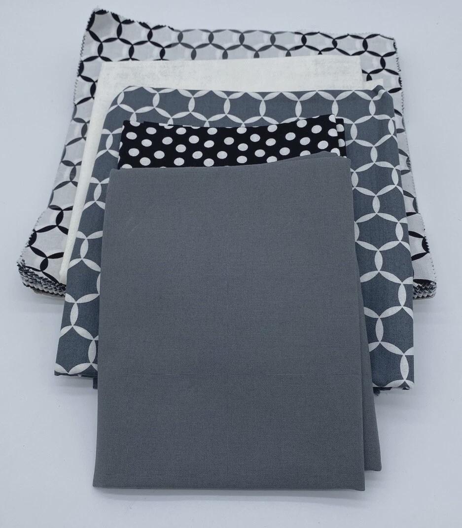 Shades of Black Quilt Kit 48x56" Me and My Sisters Designs Quilt ...