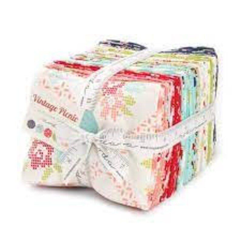 Vintage Picnic Fat Quarter Bundle 40 Pcs Bonnie and - Etsy