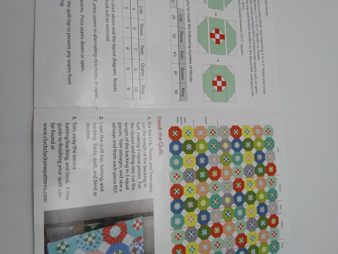 Destash: Cluck Cluck Sew Hideaway Quilt Pattern - Etsy