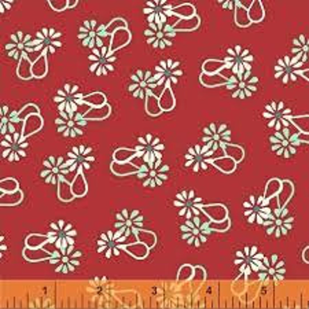Hello Jane HALF YARD by Allison Harris 42917-1 Windham Fabrics Cluck ...