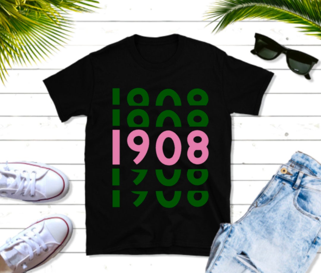 1908 Alpha Kappa Alpha Soror SVG PNG Mockup Included - Etsy