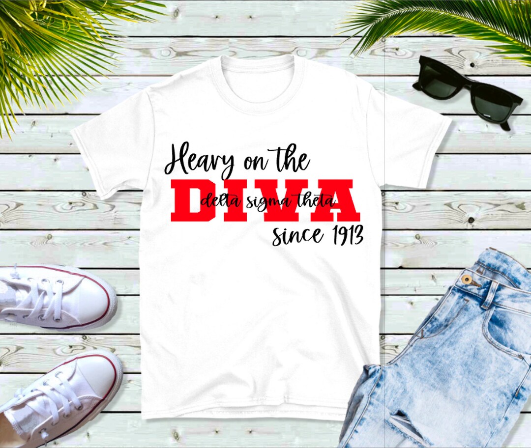 Heavy on the Diva Delta Sigma Theta SVG 1913 DST - Etsy