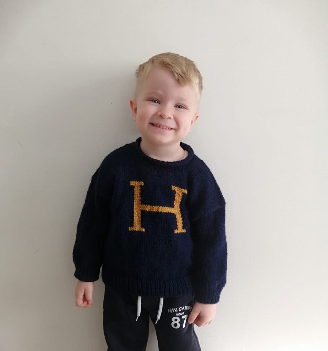 Knitted Personalized Harry Potter Weasley Baby Toddler Kids Potterhead ...