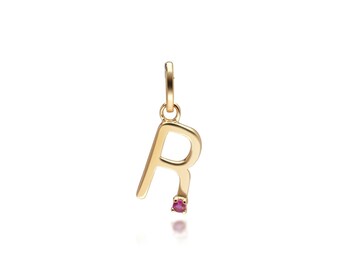Letter R Pendant - Etsy UK
