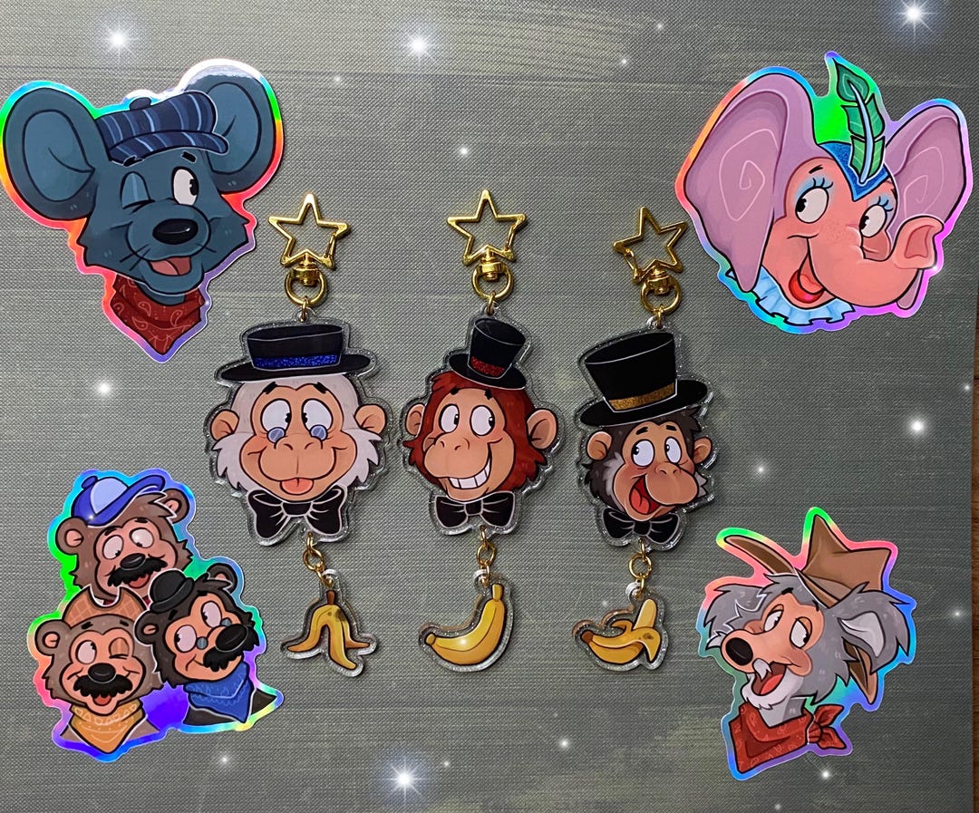 Animal Crackers Jungle Jamboree Merch Pack **glitter Sparkle Keychain ...