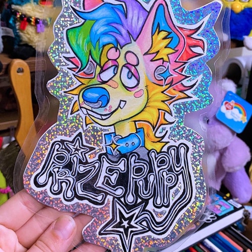 Custom Furry Badge - Etsy