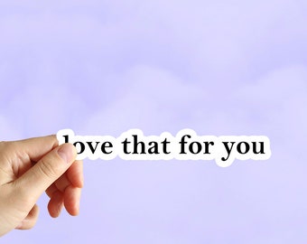 Funny Love Sticker - Etsy