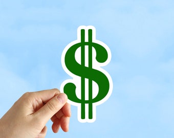 Funny Dollar Sign - Etsy