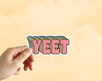 Yeet Sticker | Etsy