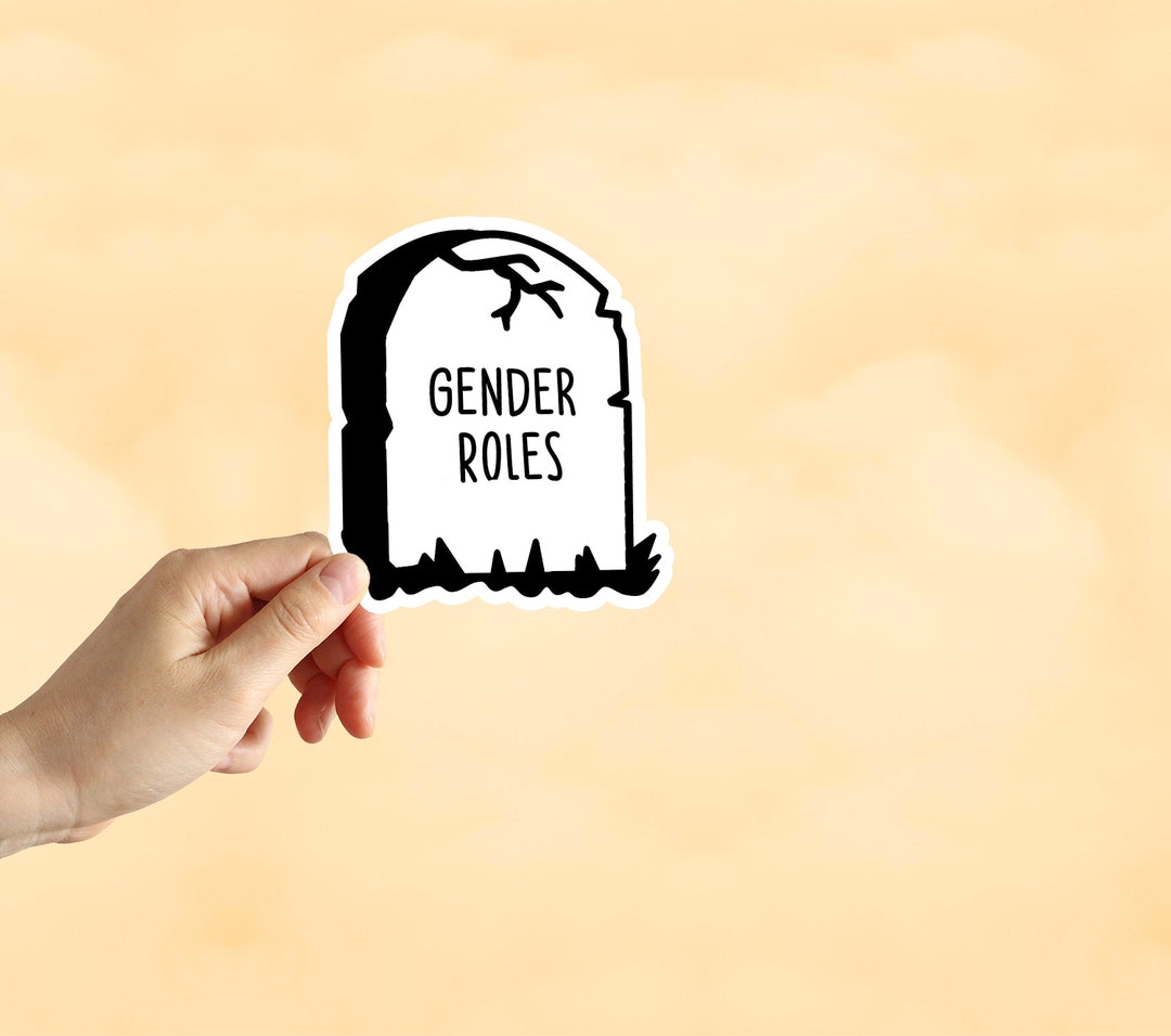 Gender Roles Are Dead Sticker RIP Sticker Water Bottle - Etsy