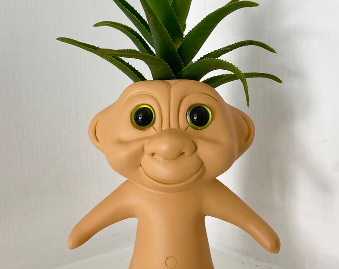 Troll Doll Planter (*NO PLANTS) - Etsy