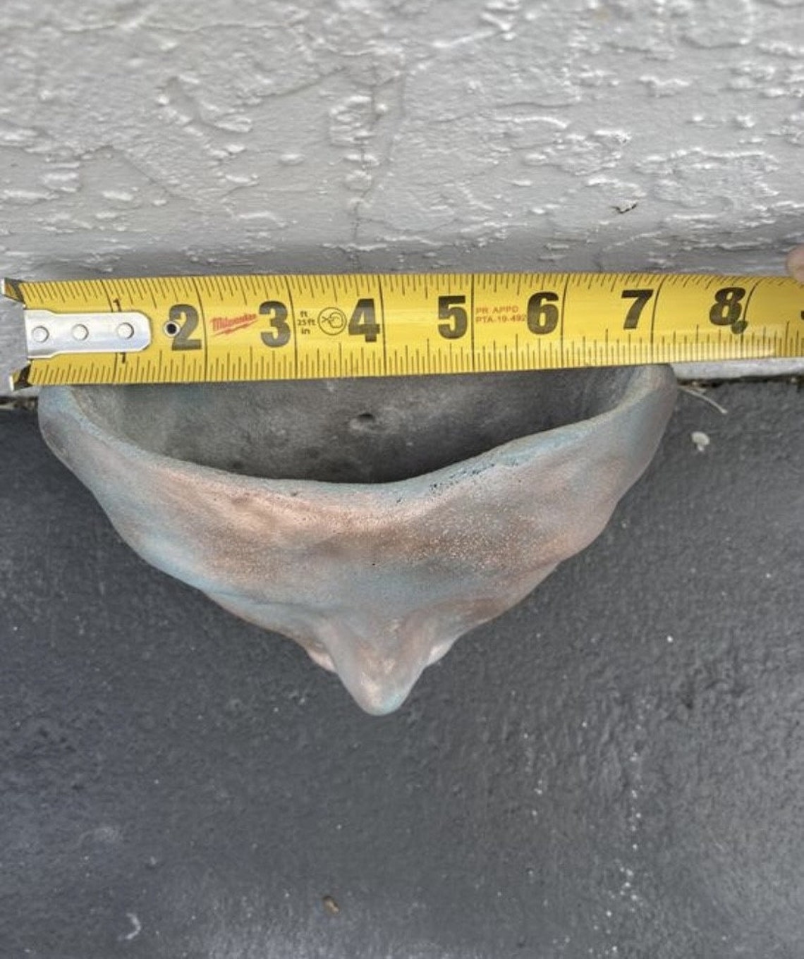 Face Wall Planter concrete NO PLANTS - Etsy