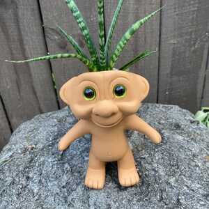 Troll Doll Planter NO PLANTS - Etsy
