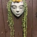 Face Wall Planter concrete NO PLANTS - Etsy