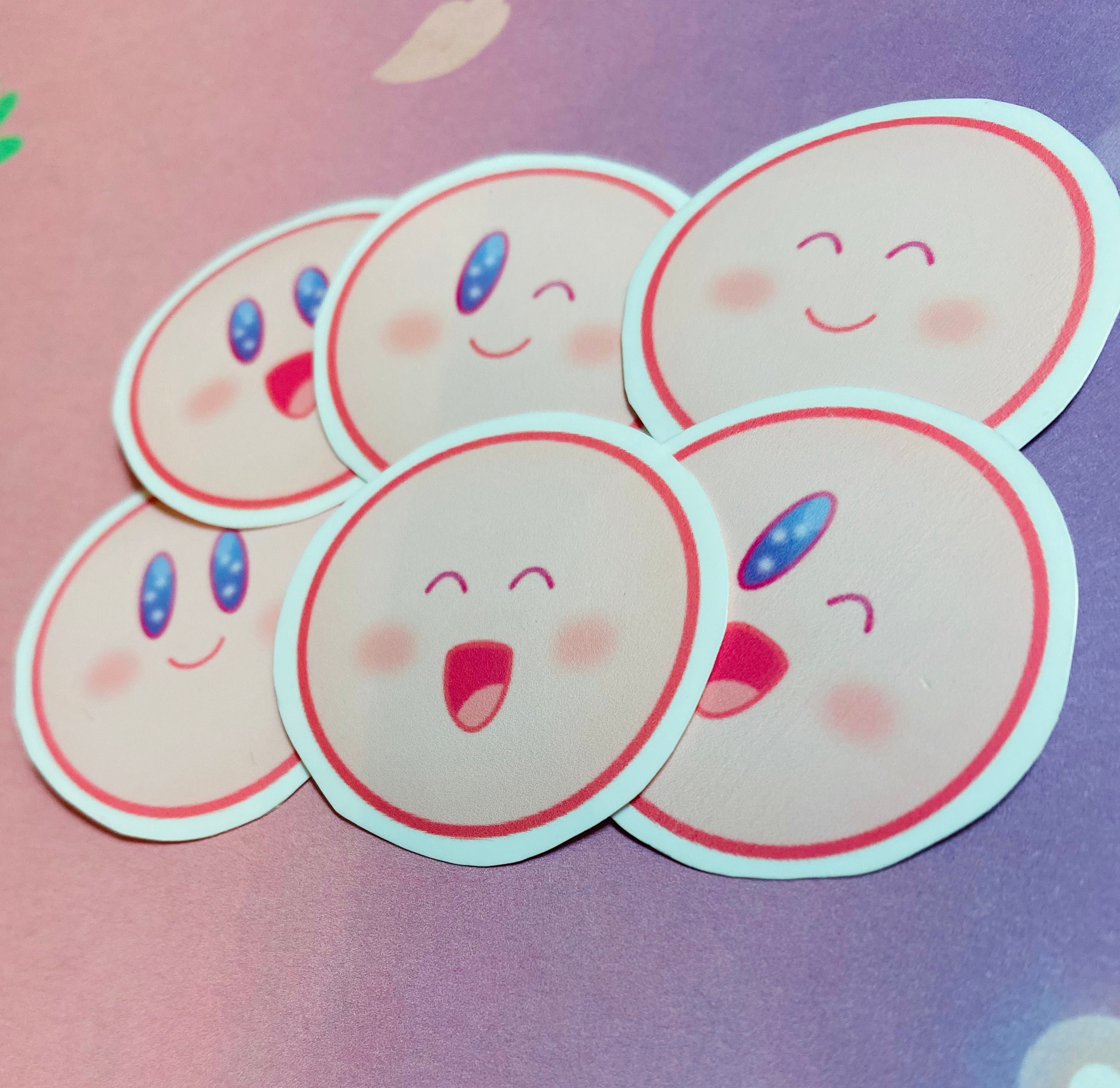 Kirby Sticker Pack - Etsy