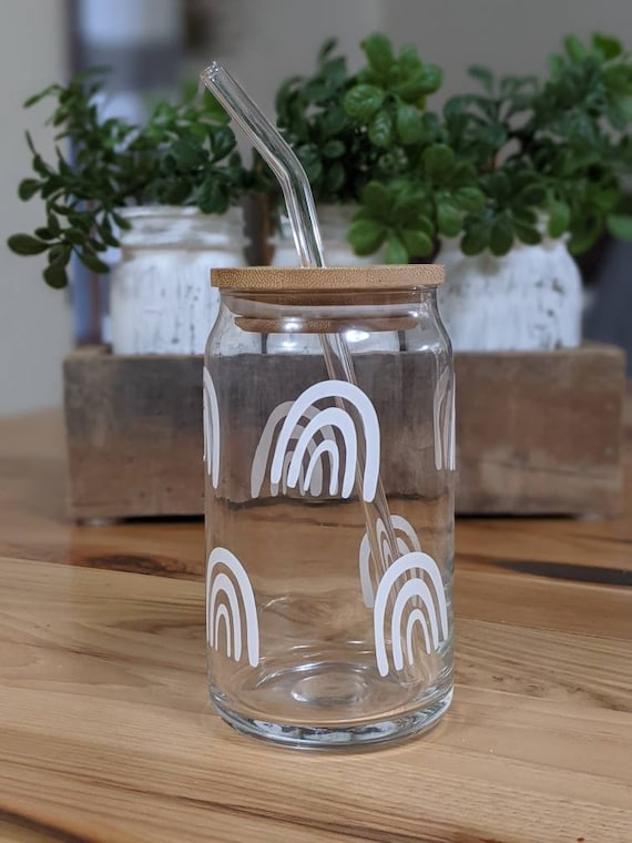 Barware Drink & Barware Rainbow Glass Can Rainbow Beer Can Glass ...