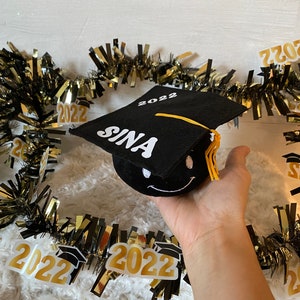 Personalized Graduation Gift, Plush Graduation Cap With Name, CUSTOM ...