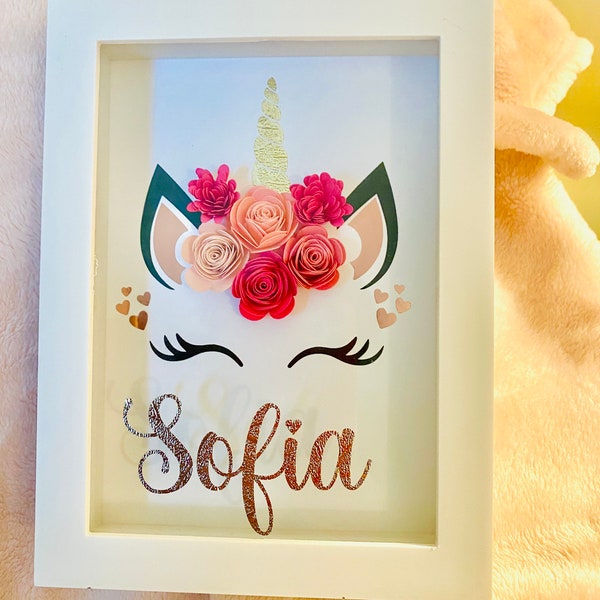 Flower Shadow Box - Etsy