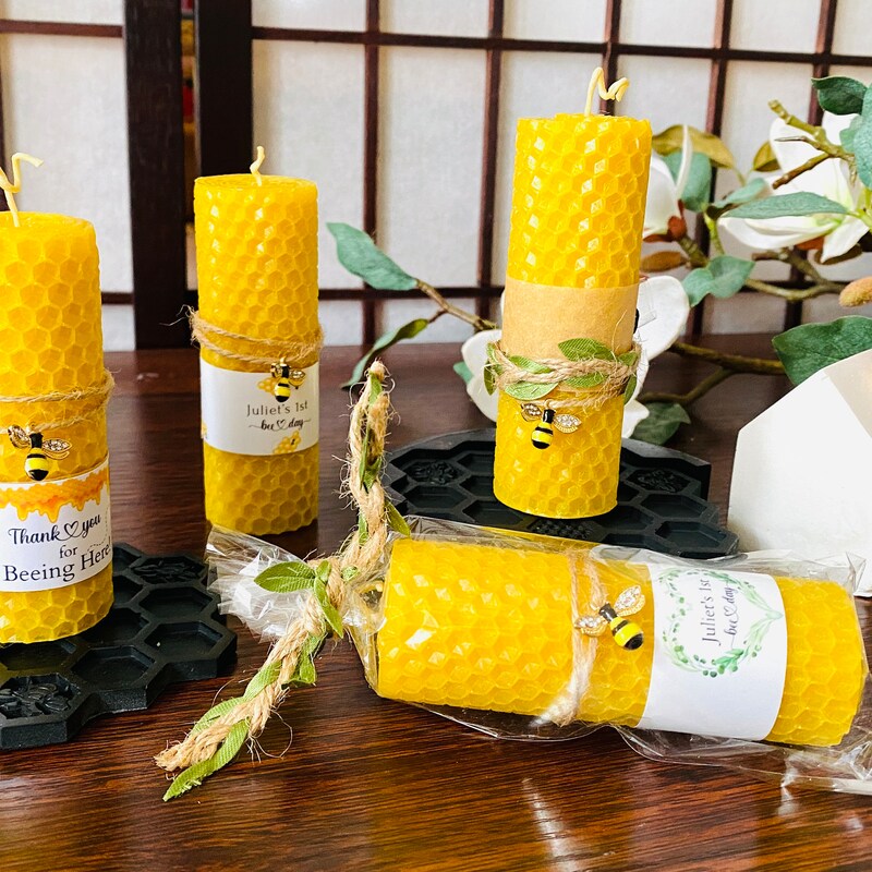 Bee Candle - Etsy