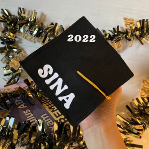 Personalized Graduation Gift, Plush Graduation Cap With Name, CUSTOM ...