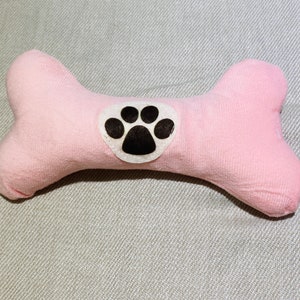 Personalized Dog Toy With Squeaker, Custom Plush Dog Bones With ...