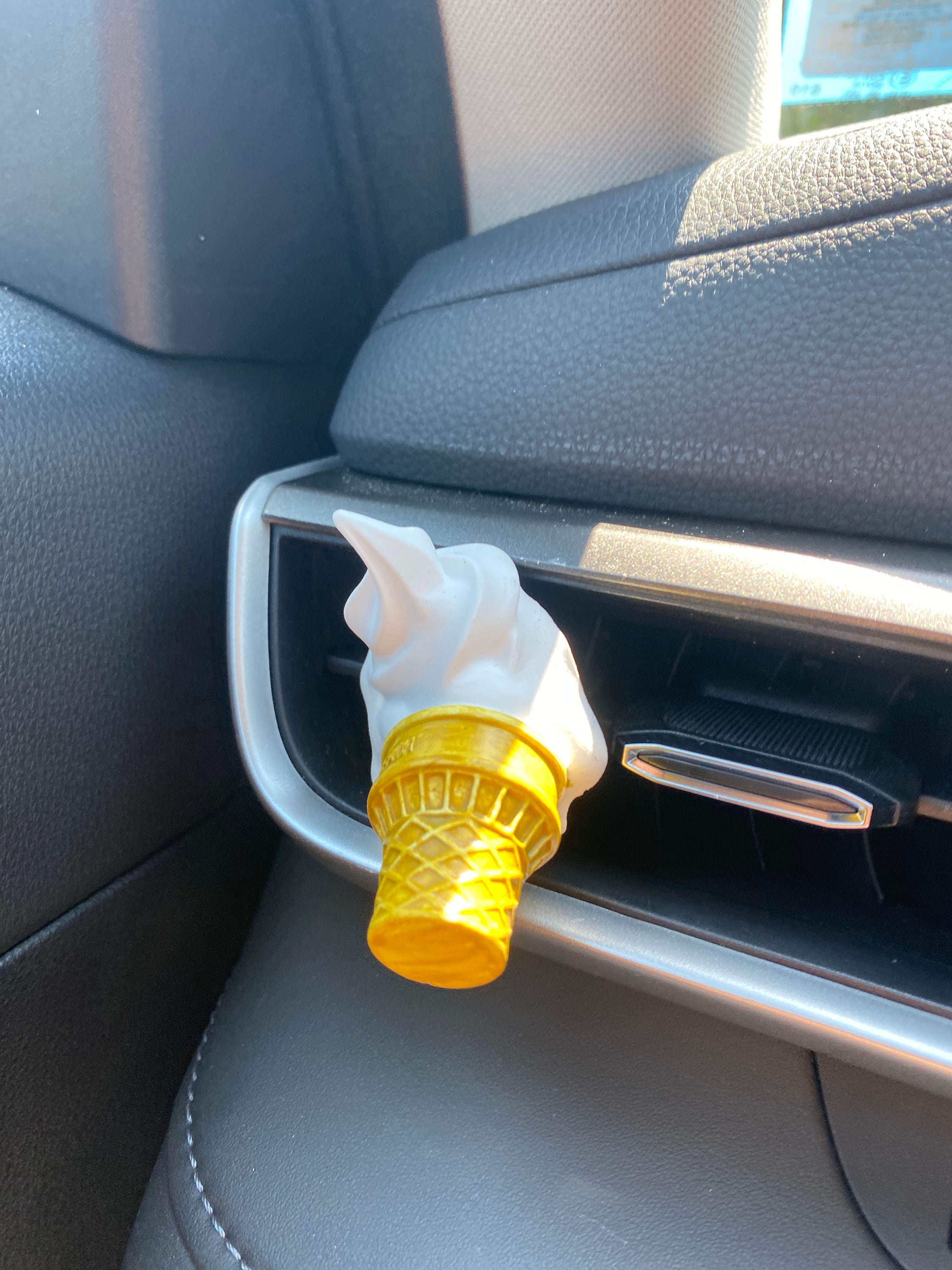 Handcrafted Plaster Ice Cream Car Freshener + Complimentary 2ml ...