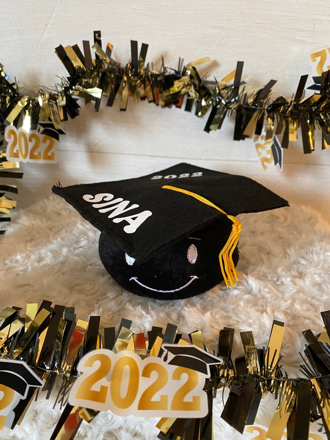 Personalized Graduation Gift Plush Graduation Cap With Name | Etsy