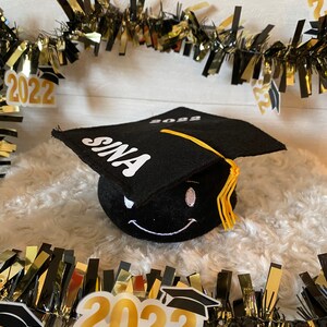 Personalized Graduation Gift, Plush Graduation Cap With Name, CUSTOM ...