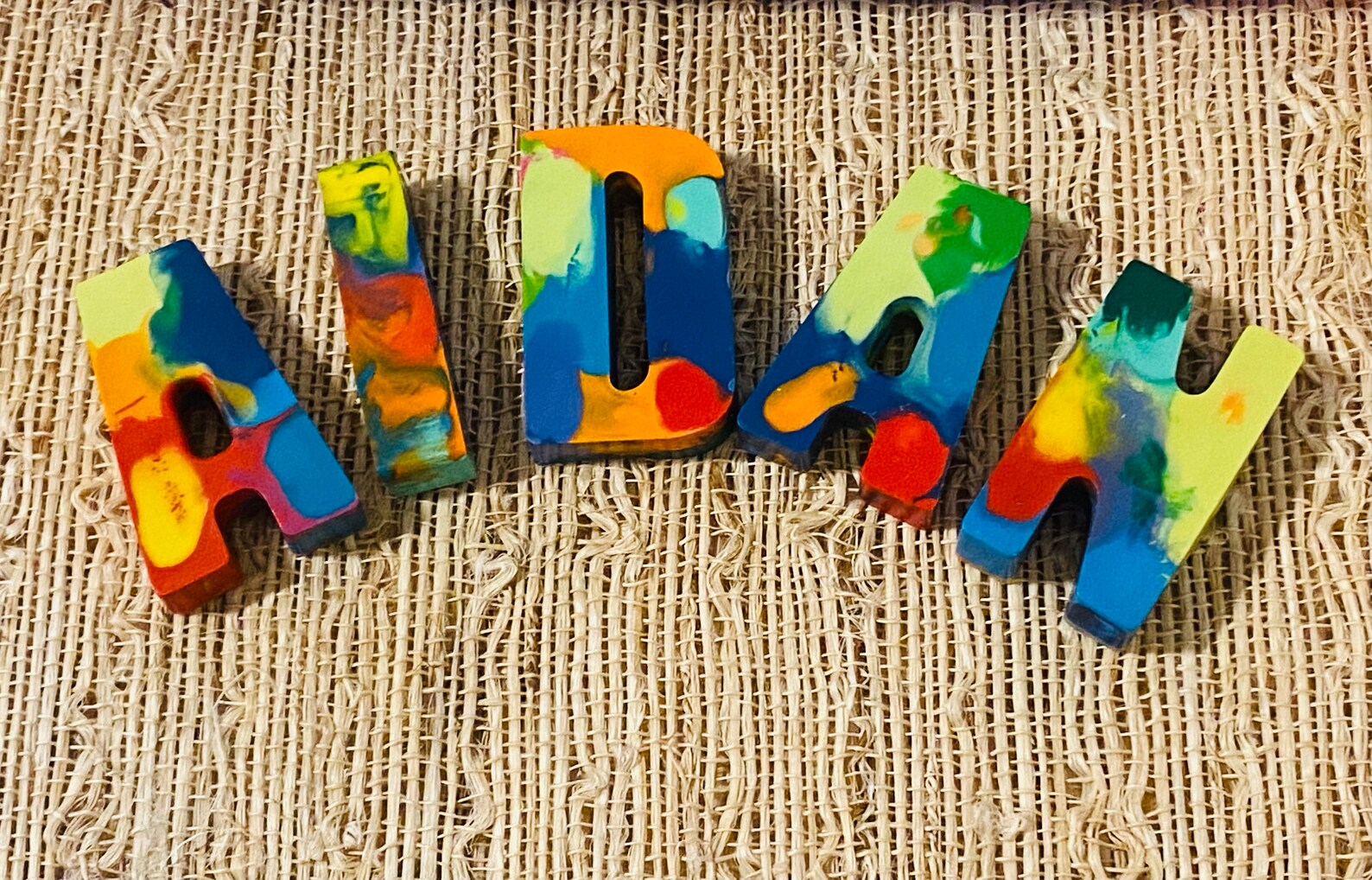 Personalized Kids Name Crayon Kids Party Favor Back to | Etsy