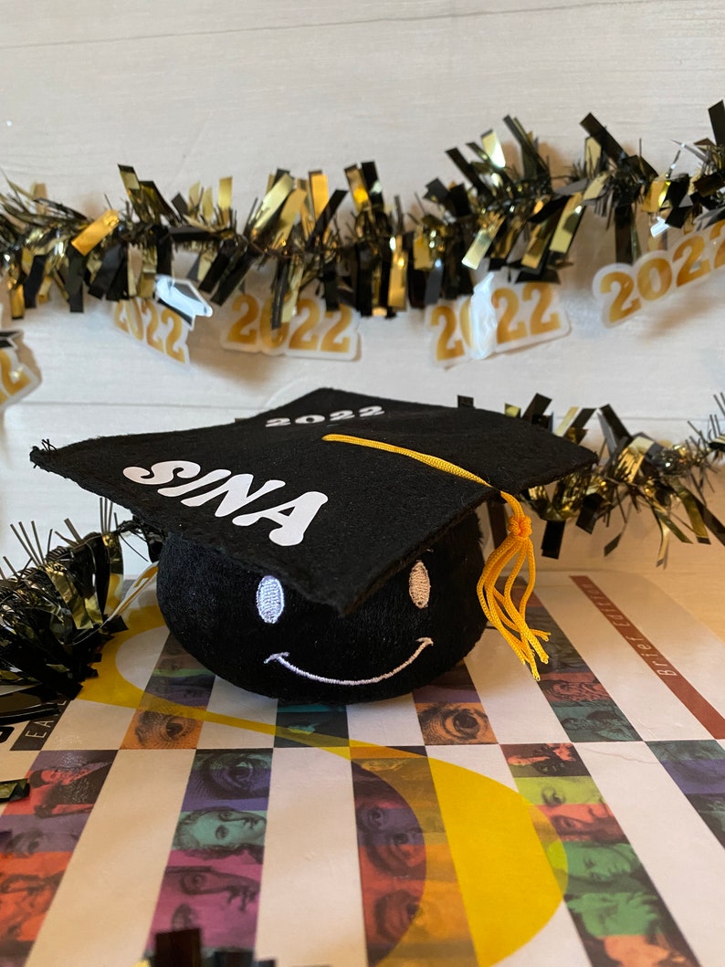 Personalized Plush Graduation Cap: Class of 2025 Favor - Etsy