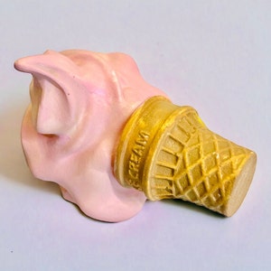 Handcrafted Plaster Ice Cream Car Freshener + Complimentary 2ml ...