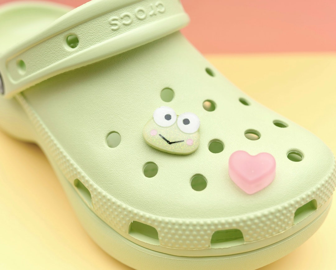 Kawaii Froggy Croc Charm Set - Etsy