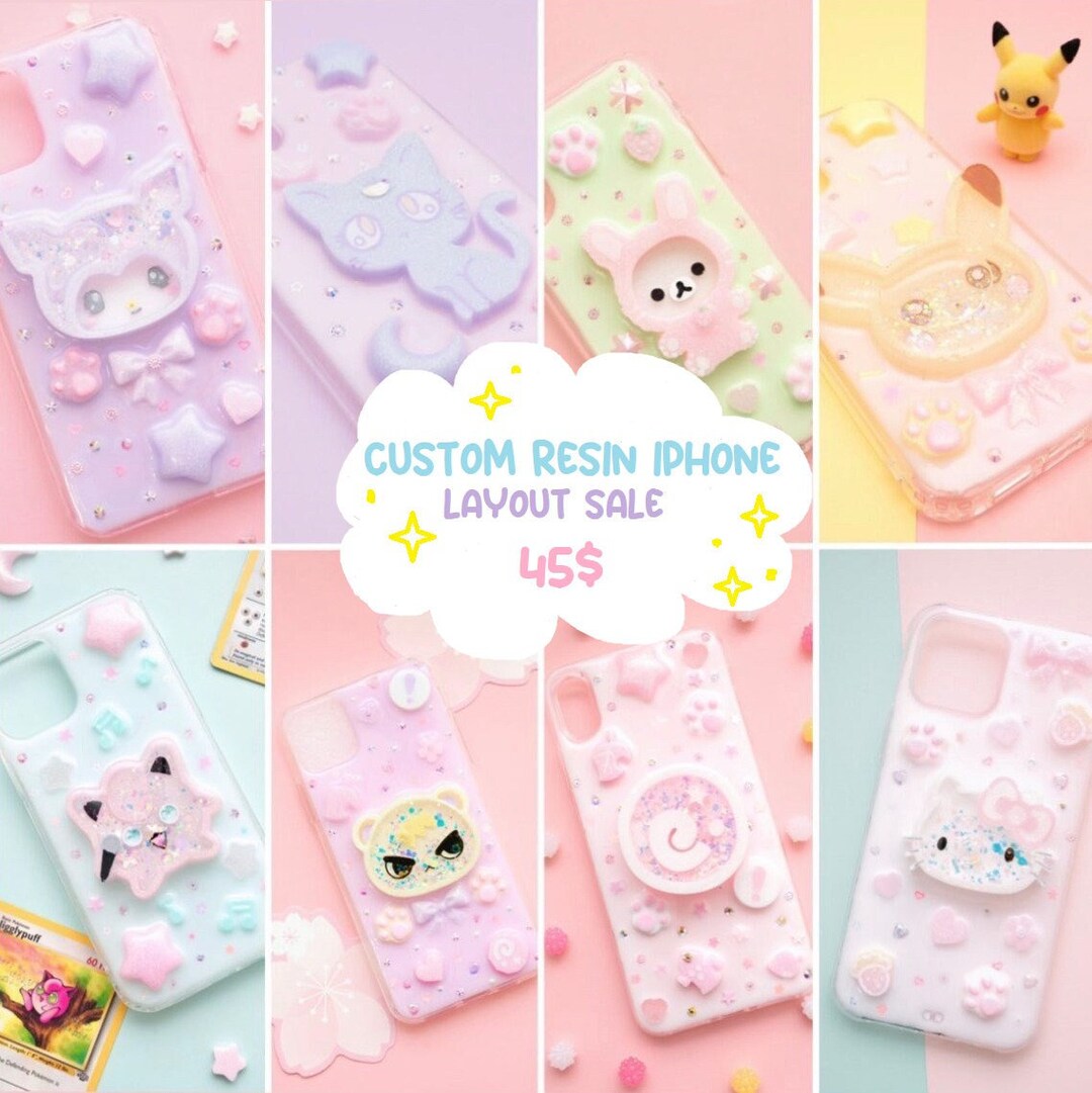 Custom Resin iPhone Layout! - Etsy
