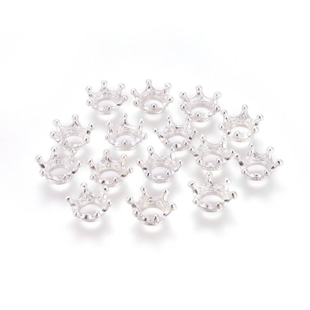 Mini Crowns, Silver Colour Mini Crowns for Resin Bear Crowns, Mini ...
