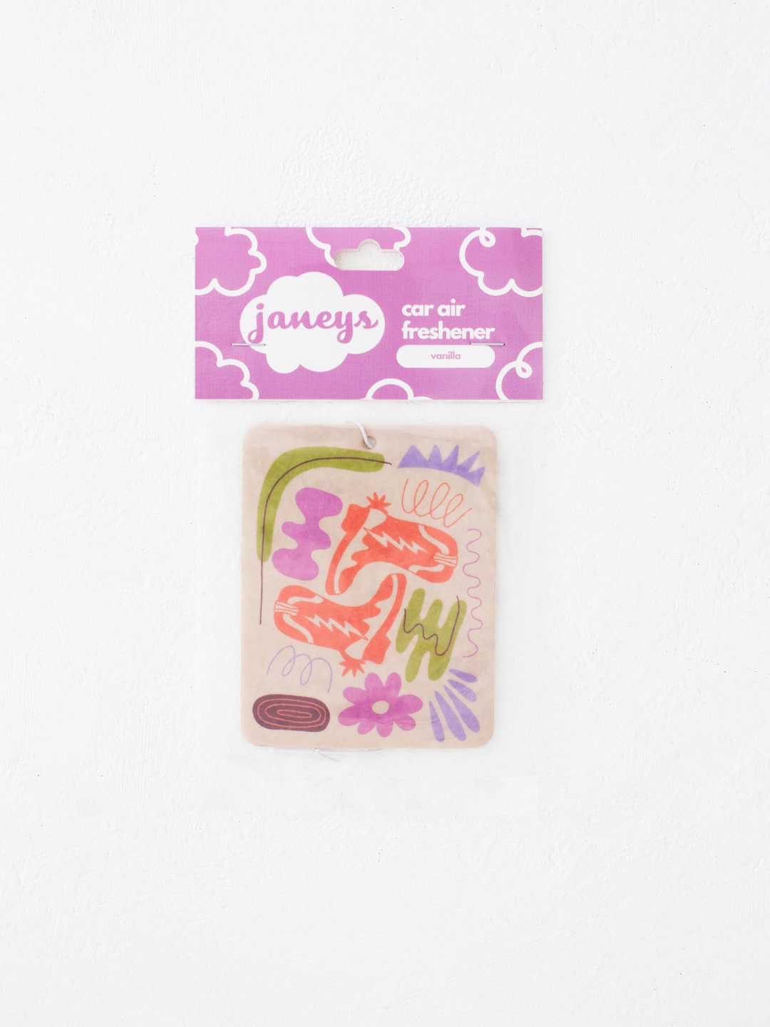 Yee Haw Car Air Freshener: Vanilla Scent, Grace Owen Design - Etsy