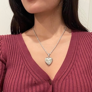 Lovely Memories Heart Locket Necklace, Heart Locket Pendant Necklace ...