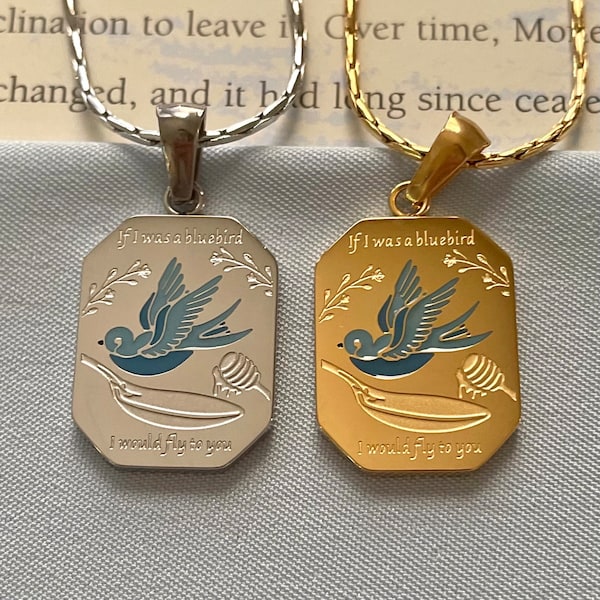 Bluebird Necklace - Etsy