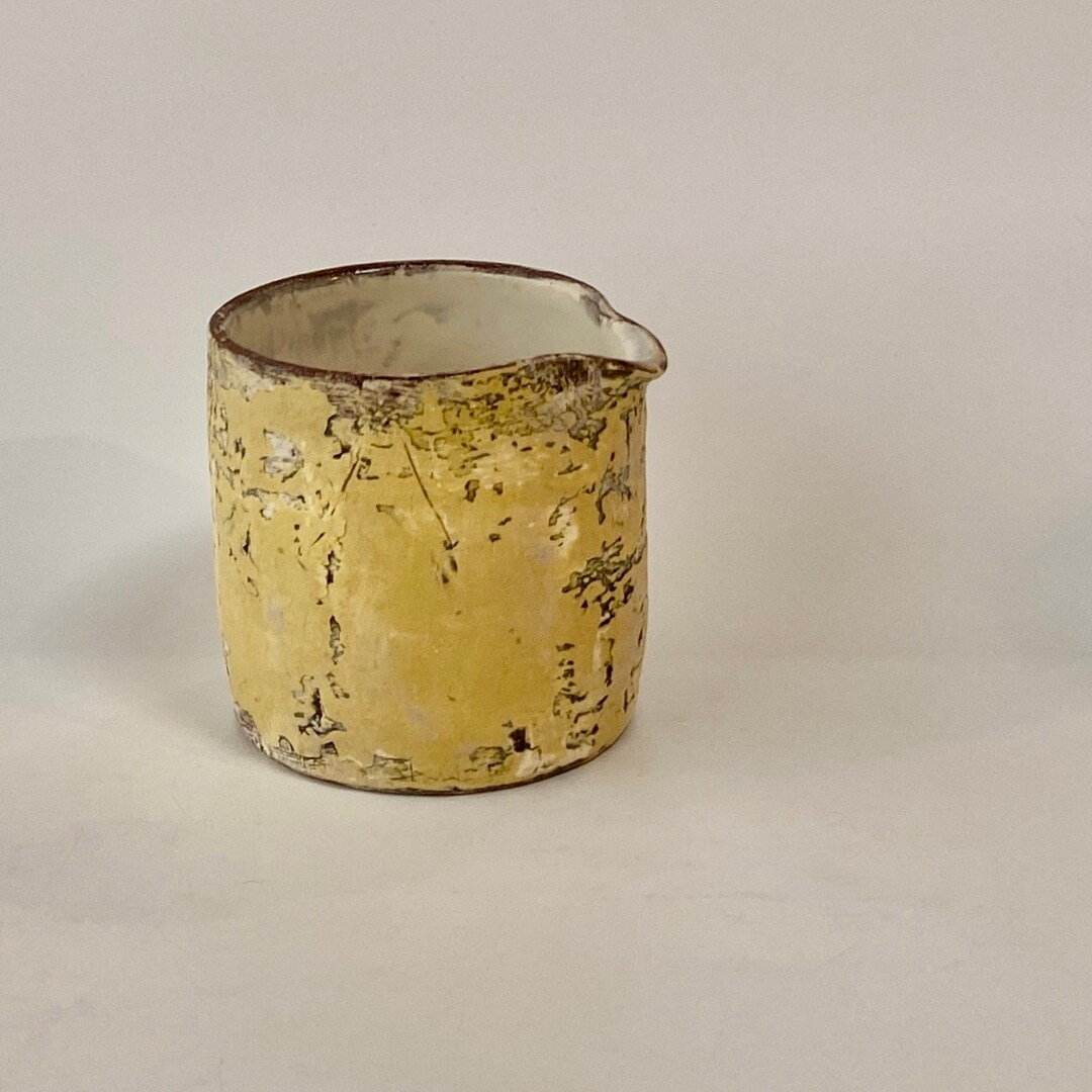 Handmade Modern Rustic Pourers, Rustic Creamers for Syrup or Milk, Little Rustic Jug, Unique ...