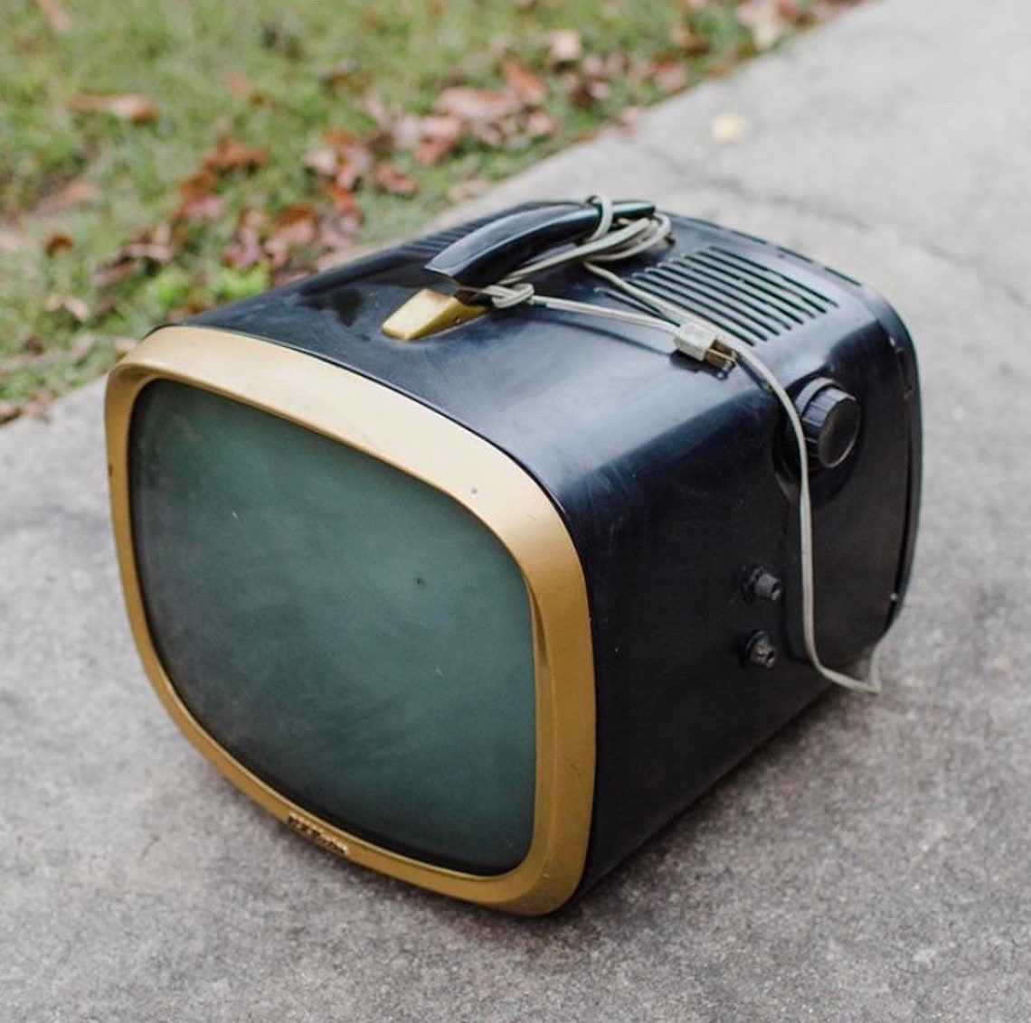 Vintage 1950s Portable RCA Victor Television | Etsy